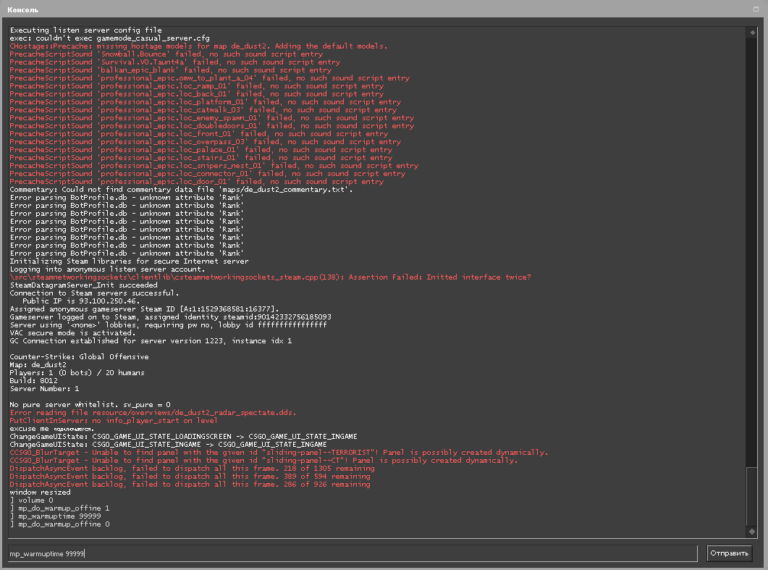 Как сделать бесконечную разминку в CS 2 - Блог CSGORUN