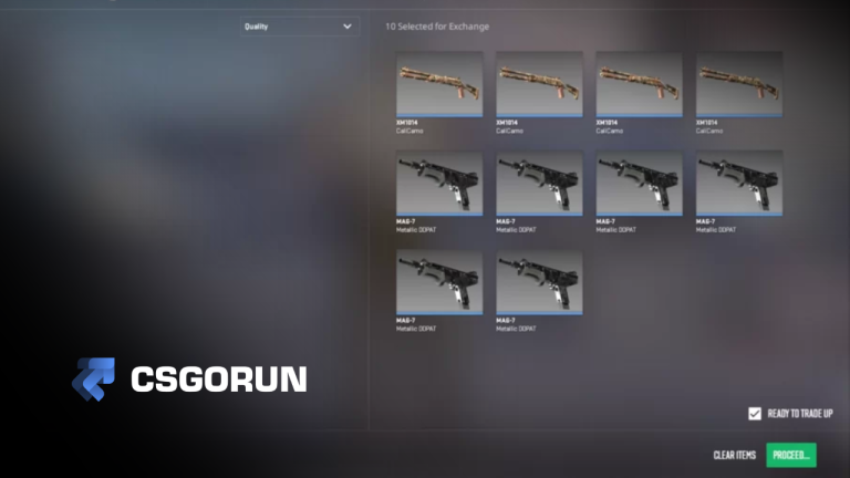 Как правильно пользоваться Trade Up контрактами в CS2 - Блог CSGORUN